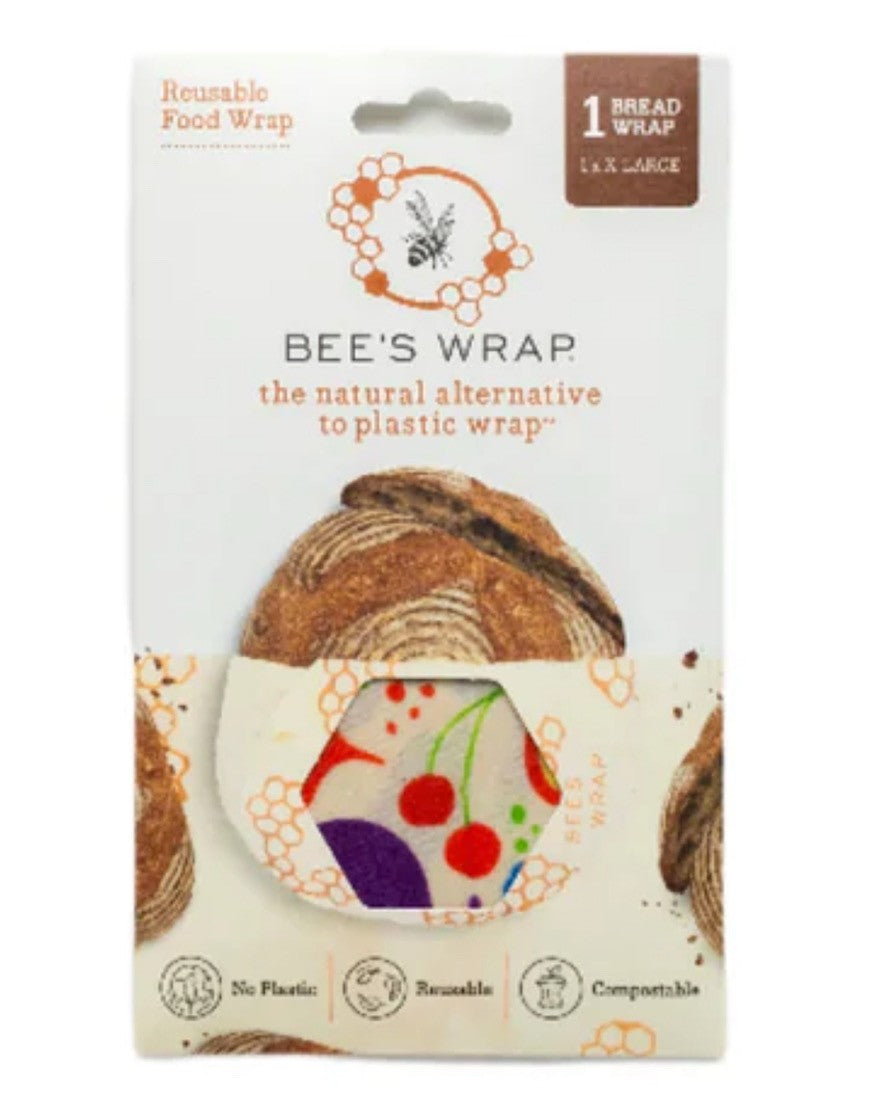 Bees Wrap Bread Wrap 17"x23" - Garden Party – TheValleyHive