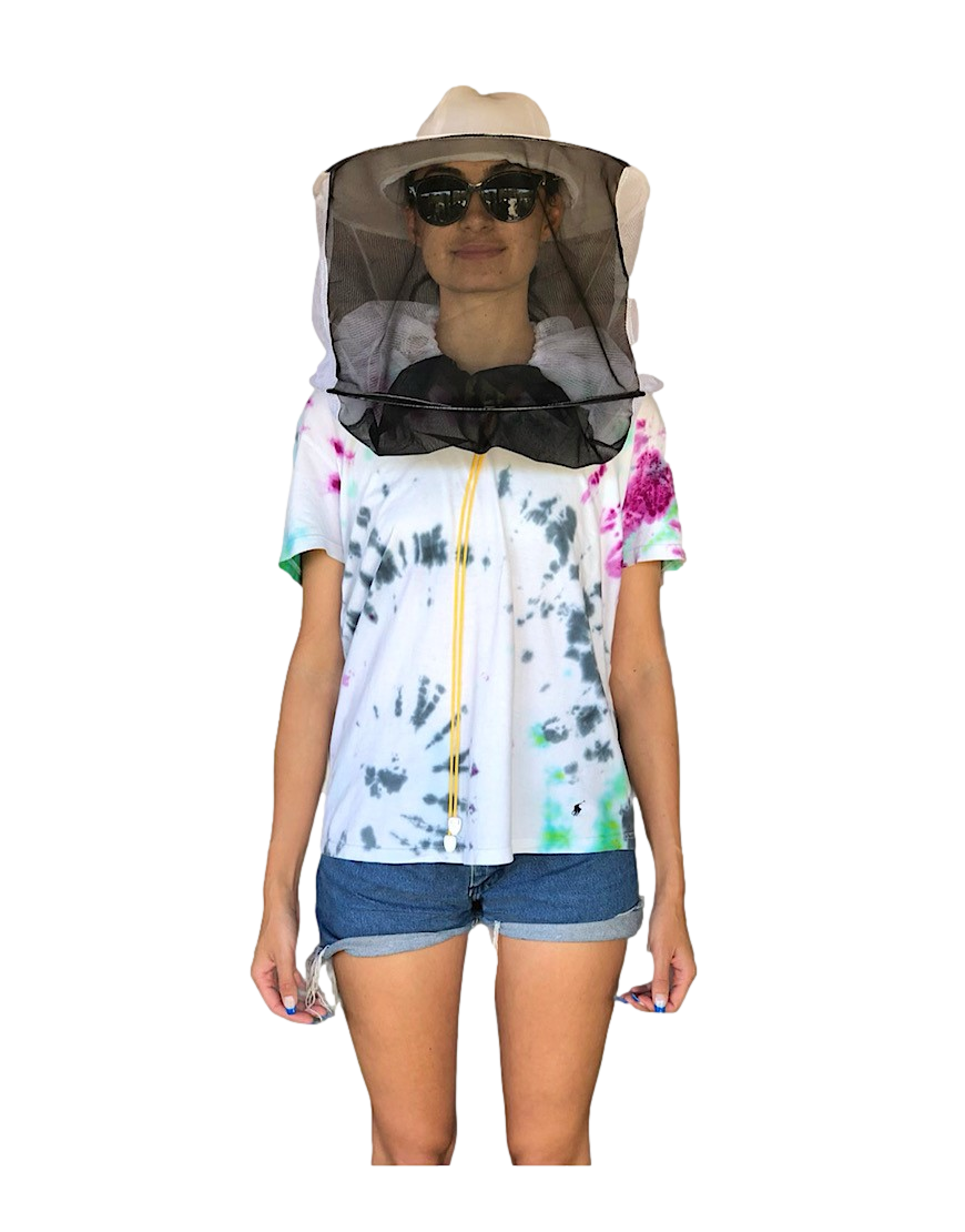 Veil, Light Weight Round Veil with Hat and Drawstring 1 Piece – TheValleyHive