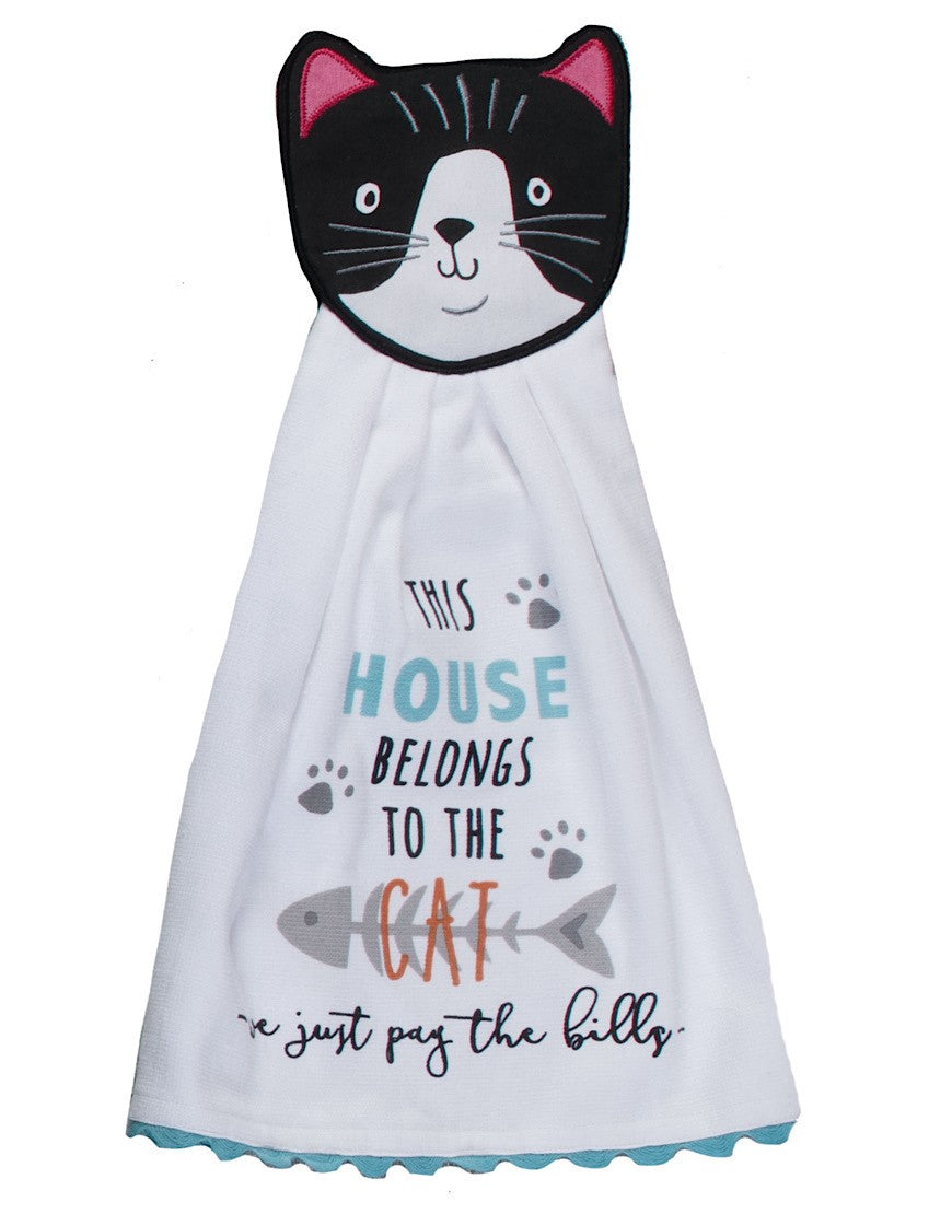 Kitchen Towel - Cat House Hang Ups – TheValleyHive