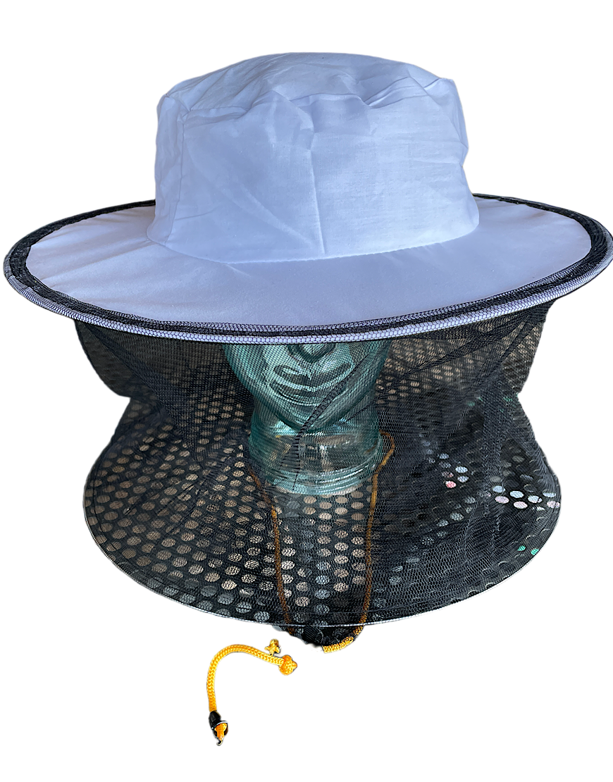 Veil, Light Weight Round Veil with Hat and Drawstring 1 Piece – TheValleyHive