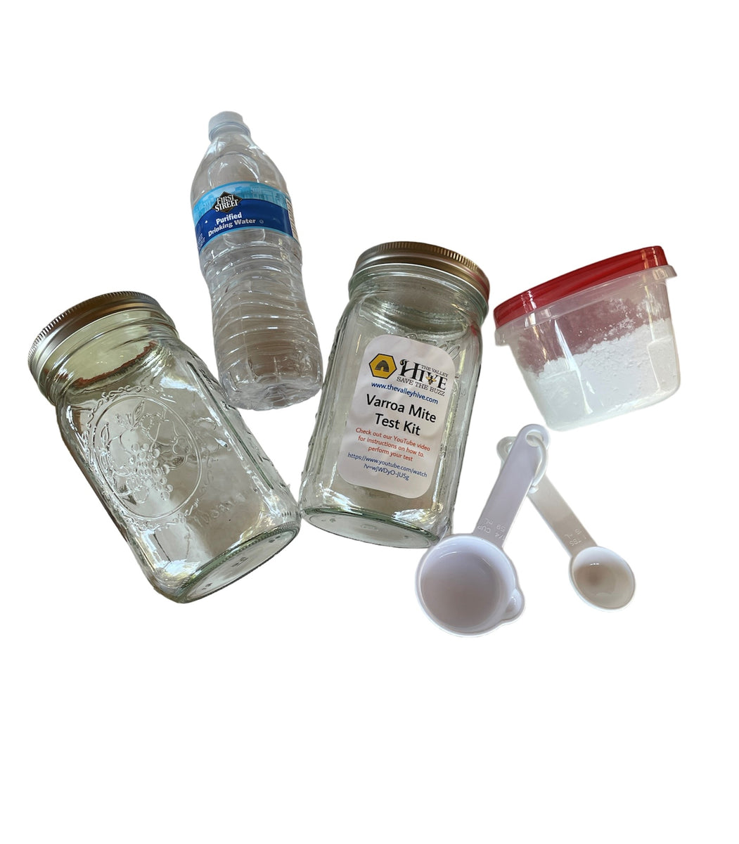 Varroa Mite Test Kit - Powdered Sugar Roll Kit – TheValleyHive